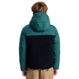 Quiksilver Jungen Funktionsjacke "Scaly Reversible"trekking gr&uuml;n, Gr. 16, 100% Polyester, Jacken
