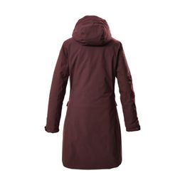 Killtec Damen Parka "KOW 18 WMN PRK", rot, Gr. 44, Obermaterial: 100% Polyester.Futter: 100% Polyester.F&uuml;llung: 100% Polyester, Jacken, Wasser- und