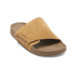Quiksilver Herren Sandale "Rivi", Gr. 14, beige, Obermaterial: Wildleder, Au&szlig;ensohle: Gummi, Schuhe