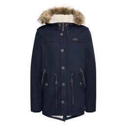 INDICODE Herren Langmantel "Parka IDPulsoor", blau, Gr. XXXL, Obermaterial: 100% Baumwolle CO., M&auml;ntel