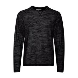 Blend Herren Strickfleece-Pullover "Strickpullover PHPullover", schwarz, Gr. L, Obermaterial: 100% Baumwolle CO., Pullover