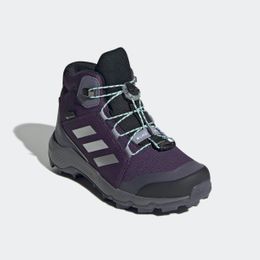 adidas terrex Kinder Wanderschuh "TERREX MID GORE-TEX", Gr. 40, silber, Synthetik, Textil, Schuhe, wasserdicht