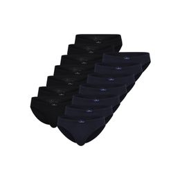 Tom Tailor Herren Slip "Slip 14er Pack", Gr. M, blau, Obermaterial: 95% Baumwolle CO. 5% Elasthan EL., Unterhosen