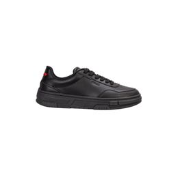 Hugo Herren Sneaker "Sneaker Yarrow tenn grpu", Gr. 43, schwarz, Obermaterial: 60% Polyester PES. 40% Polyurethan PU. Futter: 100% Polyester PES.