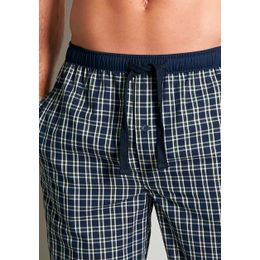 Tom Tailor Herren Pyjamahose "Dakota", Gr. 52, gr&uuml;n, Popeline, Obermaterial: 100% Baumwolle, kariert, Hosen, mit klassichem Karo-Design