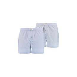 Levi's LEVI'S Herren Webboxer "Web-Boxershorts 2er Pack", Gr. XL, blau, Obermaterial: 100% Baumwolle CO., Unterhosen