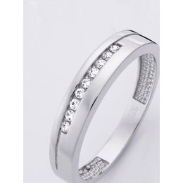 Lady Damen Fingerring, 18, Silber 925 (Sterlingsilber), silber, Silber 925 (Sterlingsilber), Fingerringe