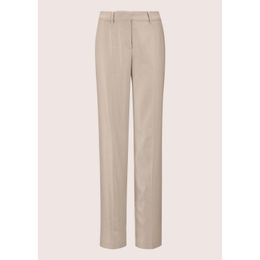 Madeleine Mode MADELEINE Damen B&uuml;gelfaltenhose "Hose Weite B&uuml;gelfalten-Hose"berber, Gr. 42, Obermaterial: 54% Leinen LI. 36% Viskose CV. 9% Polyester PES. 1%
