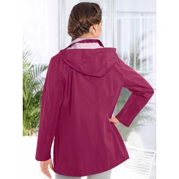 Classic Basics Damen Funktionsjacke, pink, Gr. 42, gemustert, mehrfarbig, 100% Polyester, Jacken