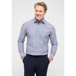Eterna Herren Langarmhemd "MODERN FIT"navy, Gr. 43, Popeline, 100% Baumwolle, Hemden, NON IRON (b&uuml;gelfrei)