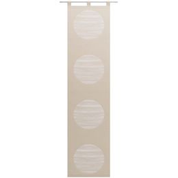 Neutex for you! Schiebegardine NEUTEX FOR YOU, B:57cm H:225cm, beige, Scherli, Polyester, Wohnzimmer, Gardinen, "Padova", Inkl. Zubeh&ouml;r