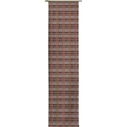 Schiebegardine WIRTH, B:60cm H:145cm, orange, Jacquard, Baumwolle, Polyester, Wohnzimmer, Gardinen, "Laufenberg"