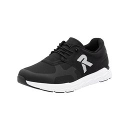 Rieker Herren Sneaker "Rieker Sneaker Textil", Gr. 46, schwarz, Textil, Schuhe