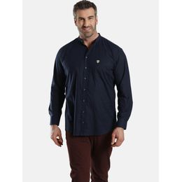 CHARLES COLBY Herren Langarmhemd "Hemd DUKE TANCRED", blau, Gr. XXL, Obermaterial: 100% Baumwolle CO., Hemden