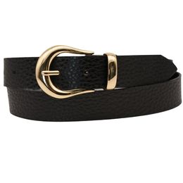AnnaMatoni Damen Lederg&uuml;rtel "AnnaMatoni Lederg&uuml;rtel Lana Lederg&uuml;rtel Lana", schwarz, Gr. 105, 100% Leder, G&uuml;rtel