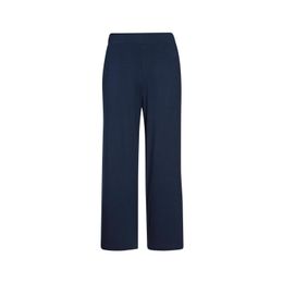 GOLDNER Damen 7/8-Hose "Kurzgröße Jerseyhose Louisa, elastisch", blau, Gr. 19, Obermaterial: 95% Viskose CV. 5% Elasthan EL., Hosen