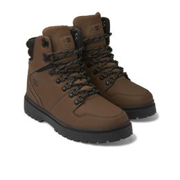 DC Shoes Herren Stiefel "Peary Tr", Gr. 7,5, braun, Obermaterial: Leder (Kuh) / Futter: Textil / Au&szlig;ensohle: Gummi, Schuhe