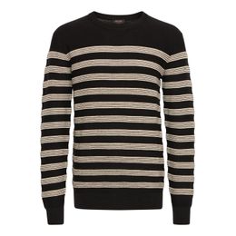 INDICODE Herren Strickfleece-Pullover "Strickpullover IDPanloop", schwarz, Gr. XL, Obermaterial: 100% Baumwolle CO., Pullover