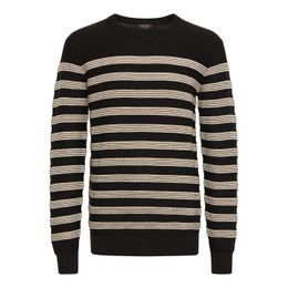INDICODE Herren Strickfleece-Pullover "Strickpullover IDPanloop", schwarz, Gr. XXL, Obermaterial: 100% Baumwolle CO., Pullover