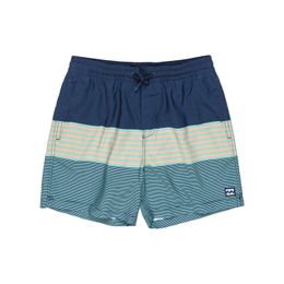 Billabong Kinder Badeshorts "All Day 14"", blau, Gr. 12, 100% Polyester, Badehosen