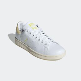 Damen Sneaker "STAN SMITH W", adidas originals, Gr. 38,5, gelb, Leder, Synthetik, Schuhe