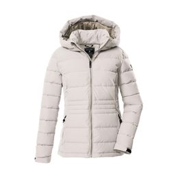 Killtec Damen Steppjacke "KOW 10 WMN QLTD JCKT", beige, Gr. 44, Obermaterial: 100% Polyester.Futter: 100% Polyester.F&uuml;llung: 100% Polyester, Jacken,
