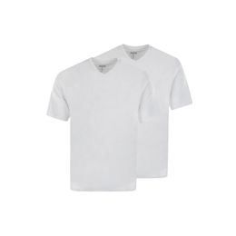 Hajo Herren T-Shirt "T-Shirt 2er Pack", wei&szlig;, Gr. M, Obermaterial: 100% Baumwolle CO., Shirts