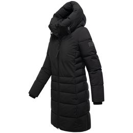 Navahoo Damen Steppmantel "Mondnebel XIV", schwarz, Gr. 4XL, Obermaterial: 100% Polyester. Innenfutter: 100% Polyester. Wattierung: 100% Polyester.
