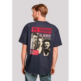 F4NT4STIC Herren T-Shirt "TV Times The Avengers 1961 Cover", blau, Gr. XS, Obermaterial: 100% Baumwolle, Shirts, Premium Qualit&auml;t
