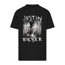 F4NT4STIC Damen T-Shirt "Justin Bieber Purpose Album Cover", schwarz, Gr. XXL, Obermaterial: 100% Baumwolle, Shirts, Streetwear Fashion