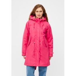 Derbe Damen Regenmantel "Tidaholm", rosa, Gr. 44, Obermaterial: 100% Polyester. Futter: 100% Polyester, M&auml;ntel, Wasserabweisend, winddicht,