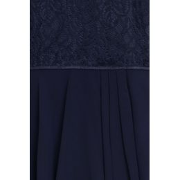 DANAMADE M&auml;dchen Partykleid "DANAMADE Dresses DSOLEY", blau, Gr. 128, Oberstoff: 100% Polyester / Futter: 100% Polyester, Kleider