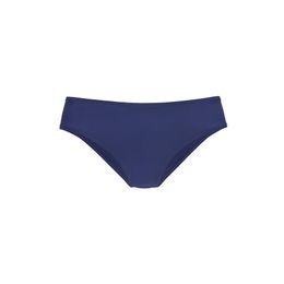 Vivance Damen Bikini-Hose "Jelly", blau, Gr. 38, bedruckt, Obermaterial: 80% Polyamid, 20% Elasthan. Futter: 100% Polyester, Badehosen, mit buntem