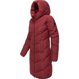 Ragwear Damen Steppmantel "Natalin YOUMODO"bordeaux, Gr. L, Obermaterial: 100% Polyester. Innenfutter: 100% Polyester. Wattierung: 100% Polyester,