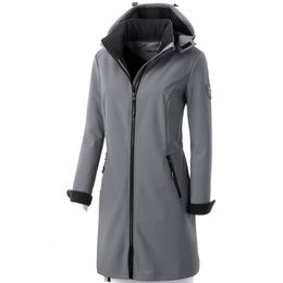 Casual Looks Damen Softshelljacke, grau, Gr. 19, unifarben, 94% Polyester, 6% Elasthan, Jacken