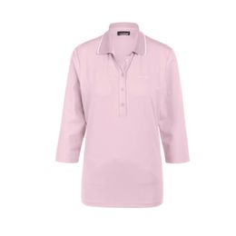 GOLDNER Damen Poloshirt "Trageangenehmes Poloshirt aus hochwertiger Micro-Modal Qualit&auml;t", rosa, Gr. 44, Obermaterial: 52% Modal CMD. 39% Nylon NY.