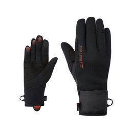 Ziener Multisporthandschuhe "IZELAND-Z TOUCH unisex", schwarz, Gr. 10,5, Materialmix, Handschuhe