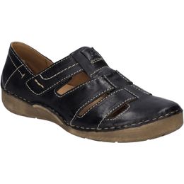 Josef Seibel Damen Slipper "Fergey 59, schwarz", Gr. 37schwarz, Obermaterial: 100% Rindsleder Leather cow., Schuhe