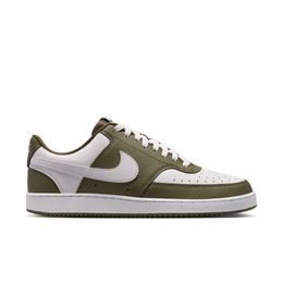 Nike Sportswear Herren Sneaker "COURT VISION LO", Gr. 42medium olive, wei&szlig;, Synthetik, Schuhe, Design auf den Spuren des Air Force 1