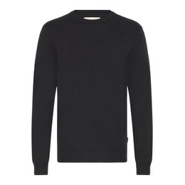 Blend Herren Strickfleece-Pullover "Strickpullover BHDan", schwarz, Gr. M, Obermaterial: 70% Viskose CV. 30% Nylon NY., Pullover