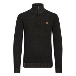 INDICODE Herren Troyer "Troyer IDNathen", schwarz, Gr. L, Obermaterial: 75% Baumwolle CO. 25% Polyacryl PAN., Pullover