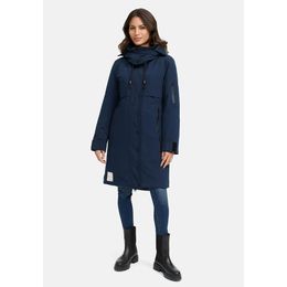 Marikoo Damen Winterjacke "Anoukaa"navy, Gr. XXL, Obermaterial: 100% Polyester; Futter: 100% Polyester; Wattierung: 100% Polyester; &Auml;rmelfutter: 100%