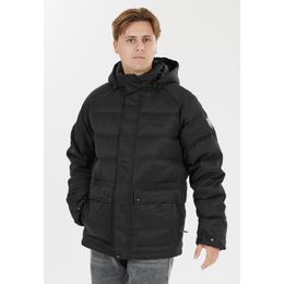 Vertical Damen Outdoorjacke "Pamer", schwarz, Gr. S, unifarben, 50% Polyester, Jacken, mit w&auml;rmender F&uuml;llung mit echten Daunenfedern