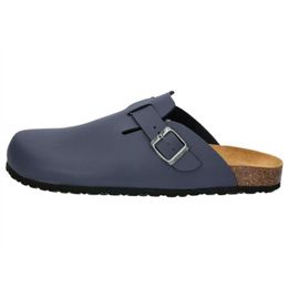 Lico Herren Clog "Pantolette Bioline Clog Soft", Gr. 40, blau, Synthetik, Schuhe
