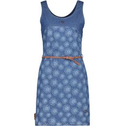 alife and kickin ALIFE & KICKIN Damen Blusenkleid "Damen DoiaAK B", blau, Gr. M, 95% Baumwolle, 5% Elasthan, Kleider