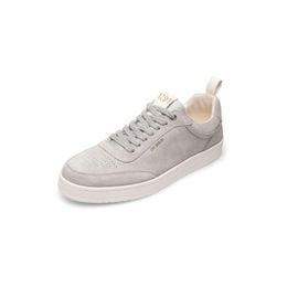 N91 Herren Sneaker "Court M AE", Gr. 46, grau, Kalbsvelours, Schuhe