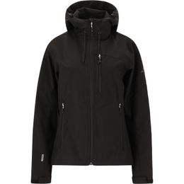 WHISTLER Damen Softshelljacke "Rosea V2", schwarz, Gr. 46, unifarben, 100% Polyester, Jacken, mit wasserabweisender Beschichtung