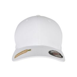 Flexfit Damen Flex Cap "Flexfit Accessoires Flexfit Recycled Polyester Cap"wei&szlig;, Gr. L, unifarben, 97% Polyester (Recycelt), 3% Elasthan, Caps