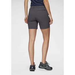 Polarino Damen Trekkingshorts, grau, Gr. 40, Obermaterial: 94% Polyamid, 6% Elasthan, Hosen, aus elastischem Funktionsmaterial