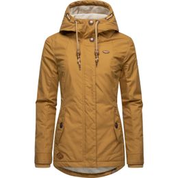 Ragwear Damen Winterjacke "Monade", beige, Gr. 5XL, Obermaterial: 65% Polyester, 35% Baumwolle, Futter 100% Polyester, Wattierung 100% Polyester,